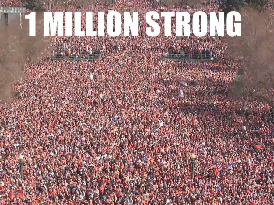 1 Million People Just One Arrest At Denver Broncos Super Bowl Parade